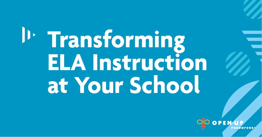 Transforming ELA Instruction at Your School: A To-Do List for ...